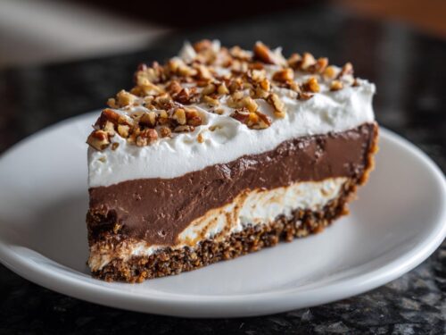 Irresistible Chocolate Lush Dessert with 4 Dreamy Layers