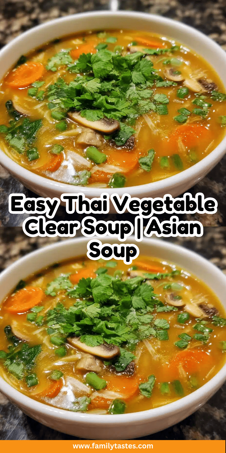 30-Minute Thai Vegetable Clear Soup You’ll Crave Daily