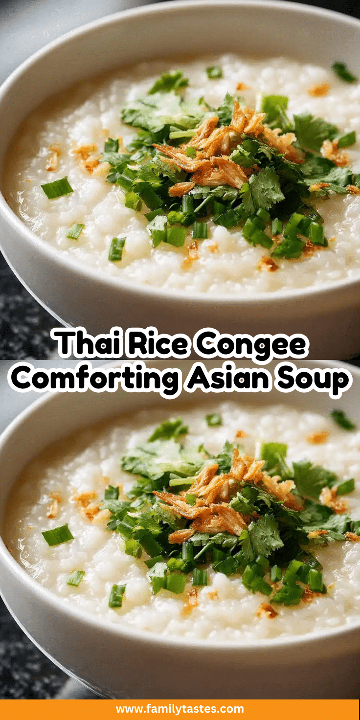 Magical Thai Rice Congee Recipe Ready in 30 Minutes